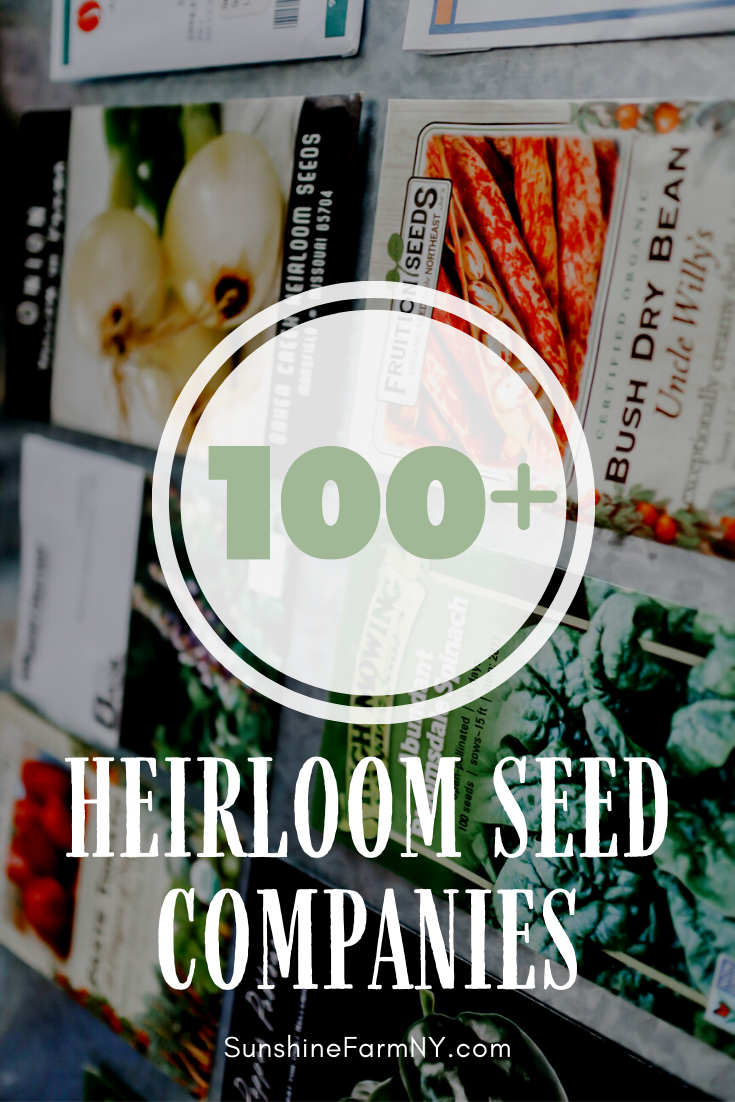 The Complete List of Heirloom Seed Companies in the US by State ...