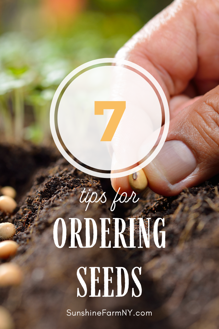 7 Tips for Ordering Seeds to Start Your Dream Garden – SUNSHINE FARM